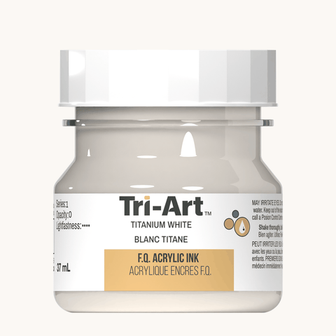 Tri-Art Ink - Titanium White - 37mL – JB Arts of Almonte