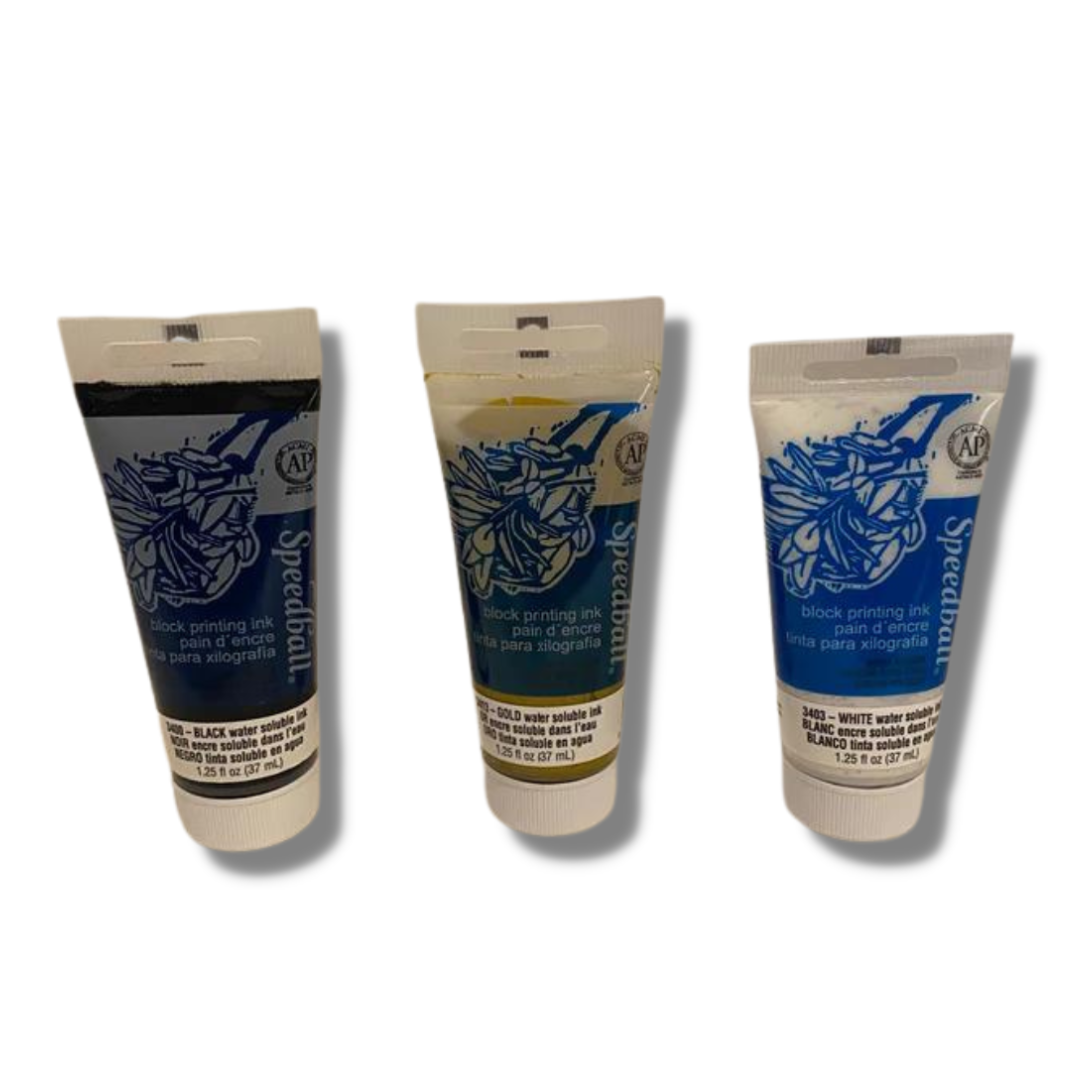 Speedball Block Printing Ink set: 6 colours – JB Arts of Almonte