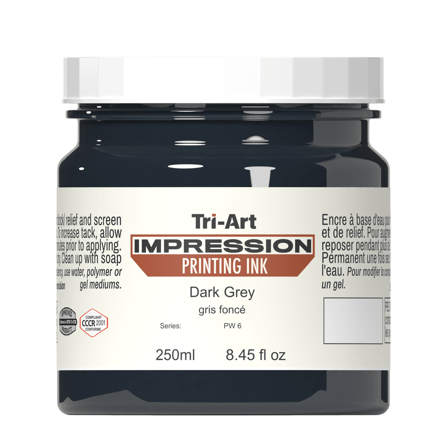 Impressions Block Printing Ink - Dark Grey – JB Arts of Almonte